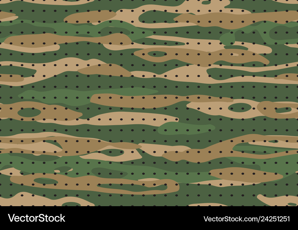 Military camouflage army camo textile texture Vector Image