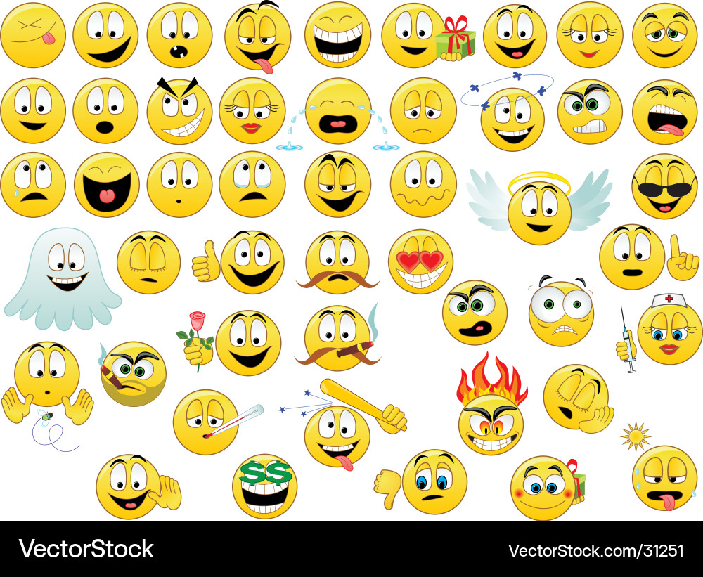 Smiles Royalty Free Vector Image - VectorStock