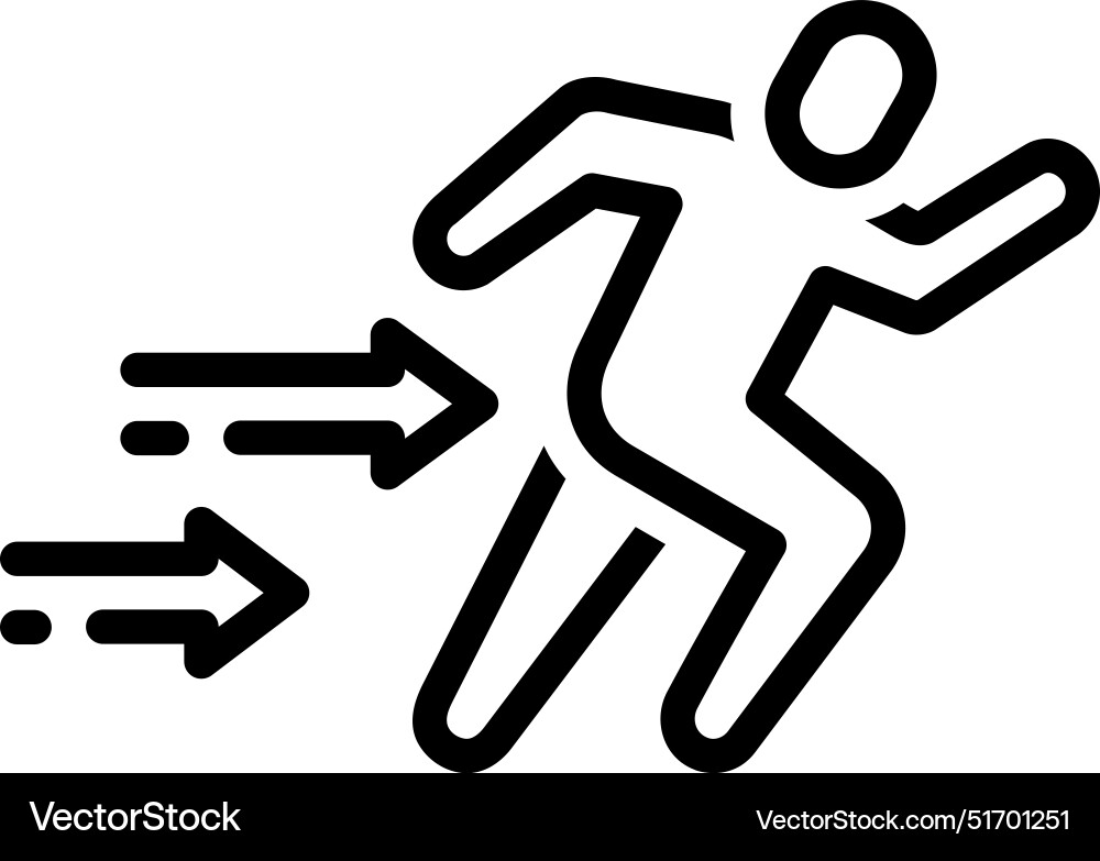 Sprint Royalty Free Vector Image - VectorStock