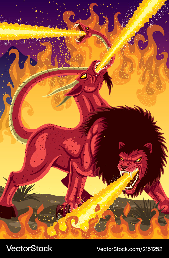 Chimera Royalty Free Vector Image - VectorStock