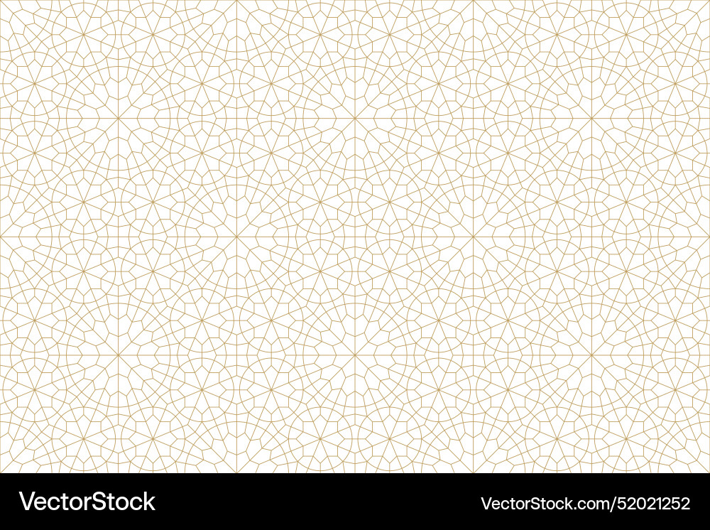 Seamless geometric pattern in authentic arabian Vector Image