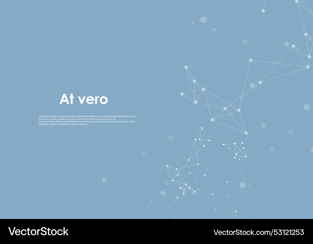 Atom background molecule science structure Vector Image