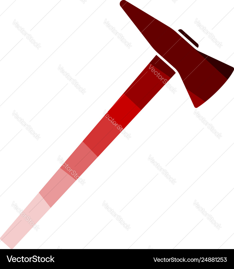 Fire axe icon Royalty Free Vector Image - VectorStock