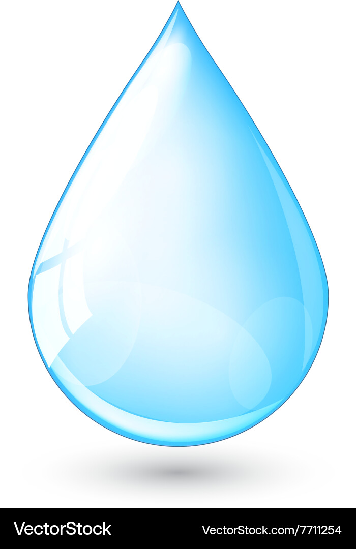 Abstract raindrop Royalty Free Vector Image - VectorStock