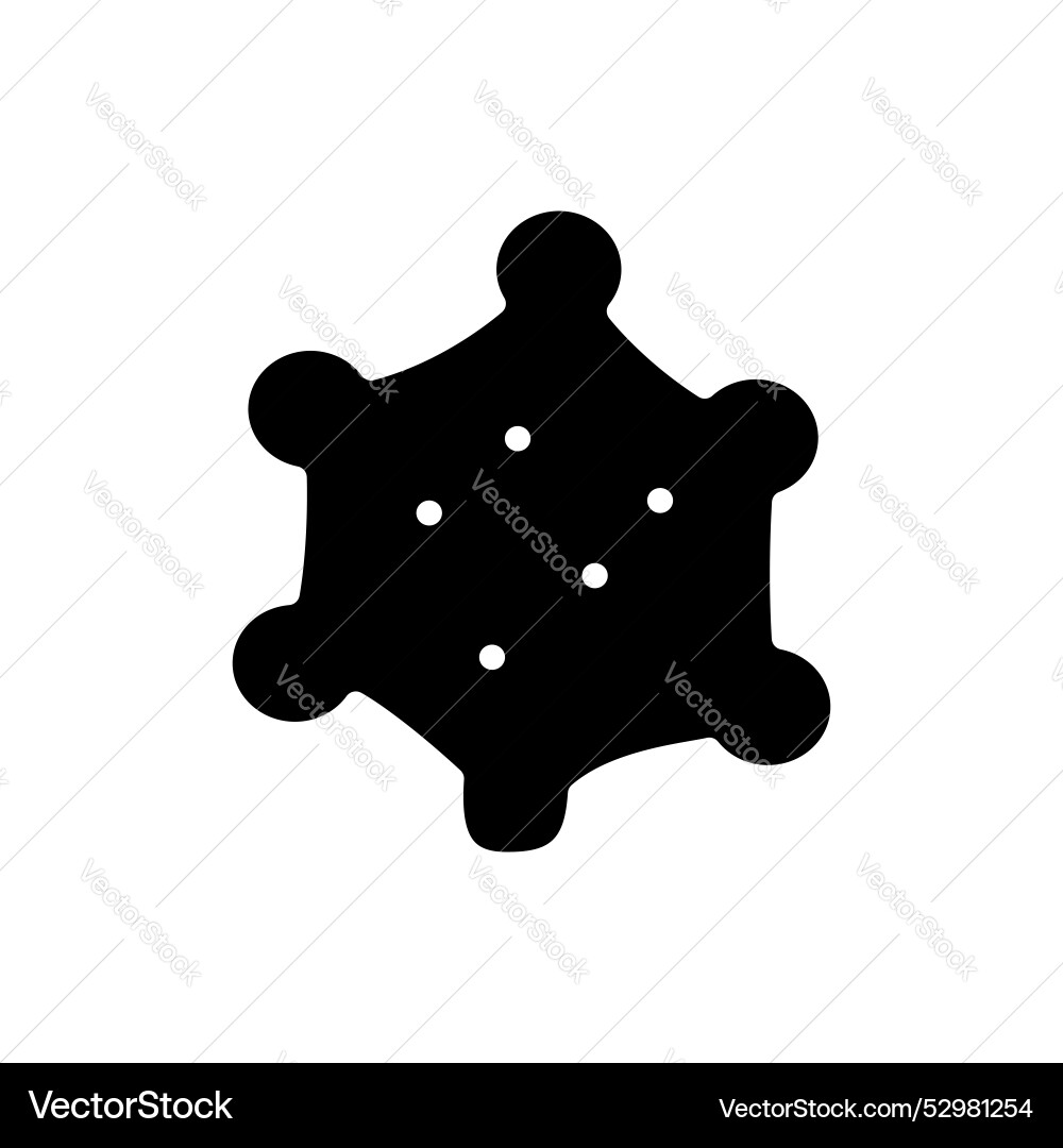 Pigment icon set melanin symbol Royalty Free Vector Image