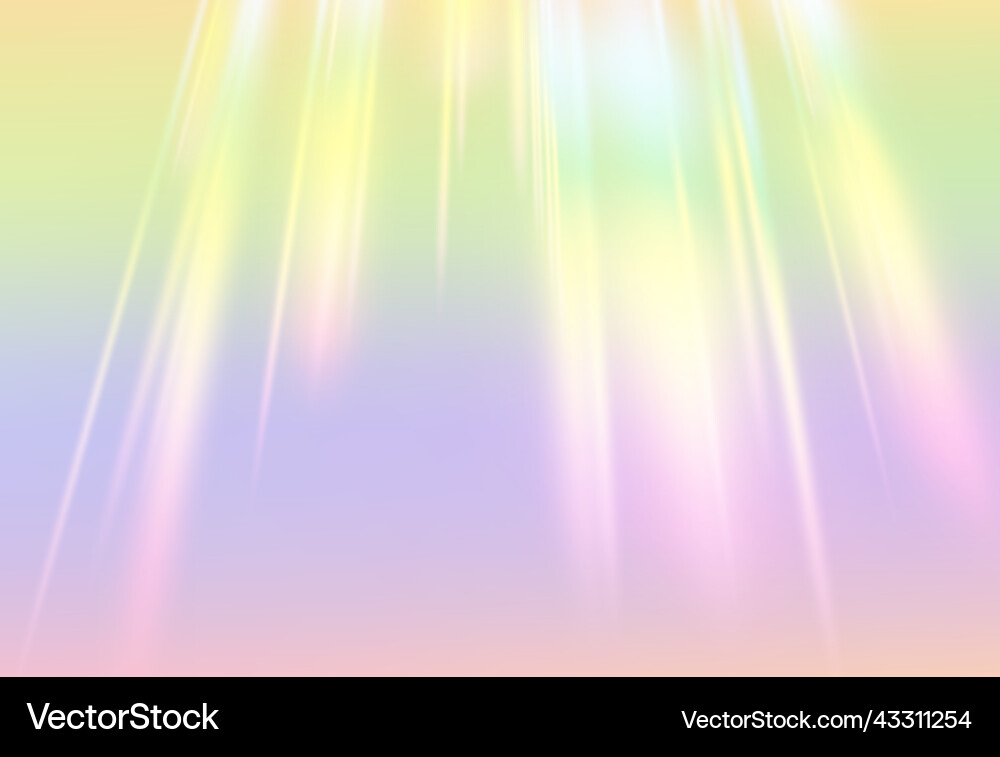 Prism texture rainbow streak effect Royalty Free Vector