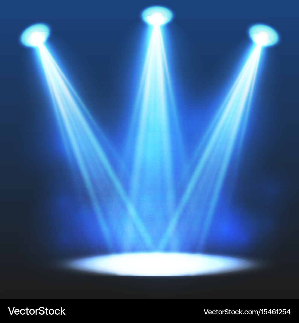 Spotlight Light Effect Royalty Free Vector Image
