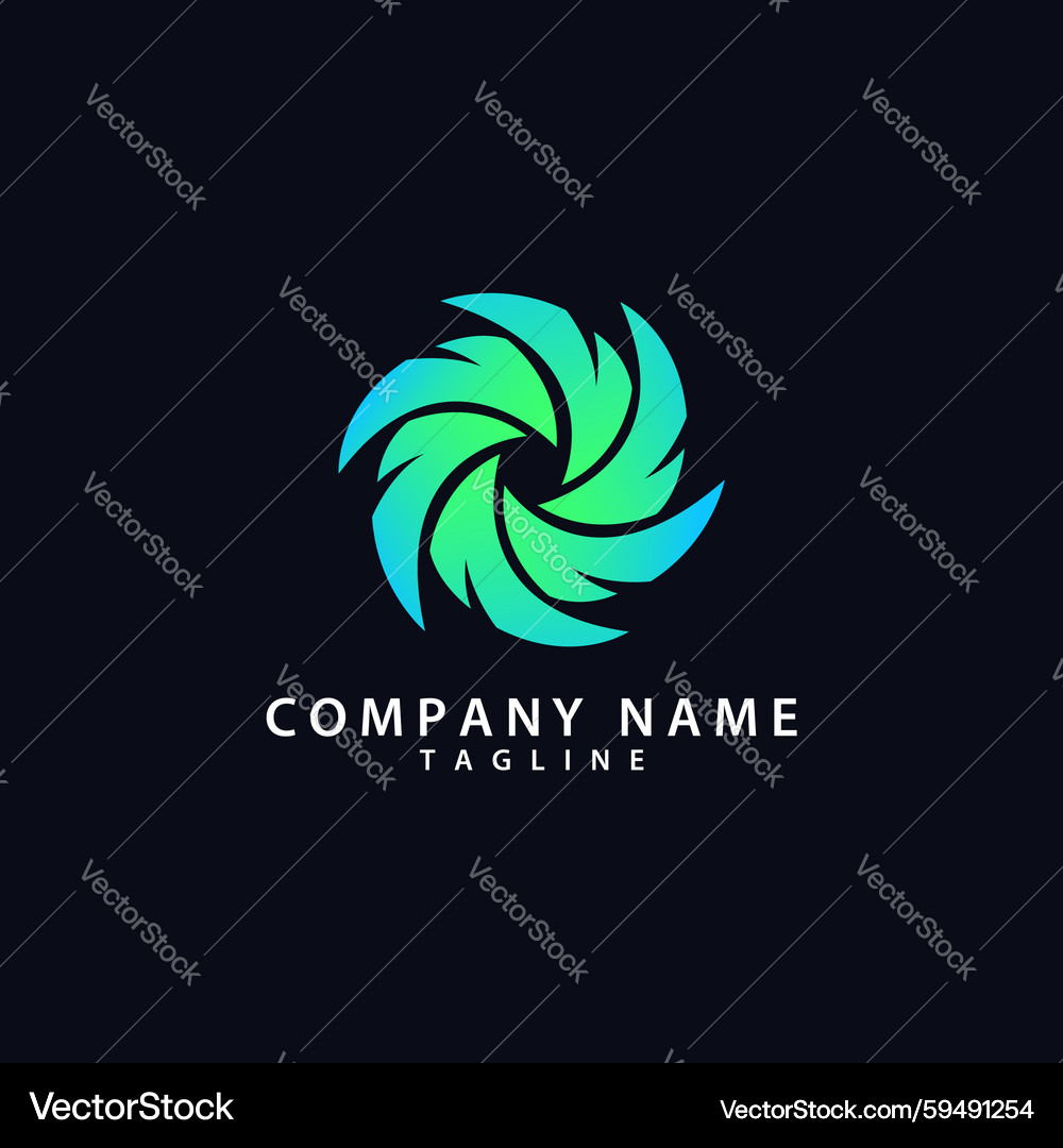Typhoon Storm Logo (59491254) – Royalty-Free Vector | VectorStock