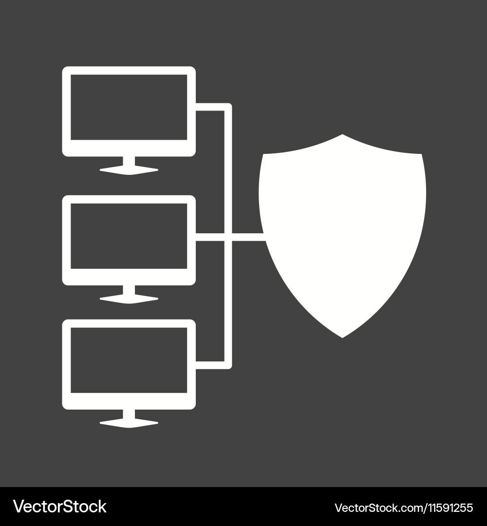 Network protection Royalty Free Vector Image - VectorStock