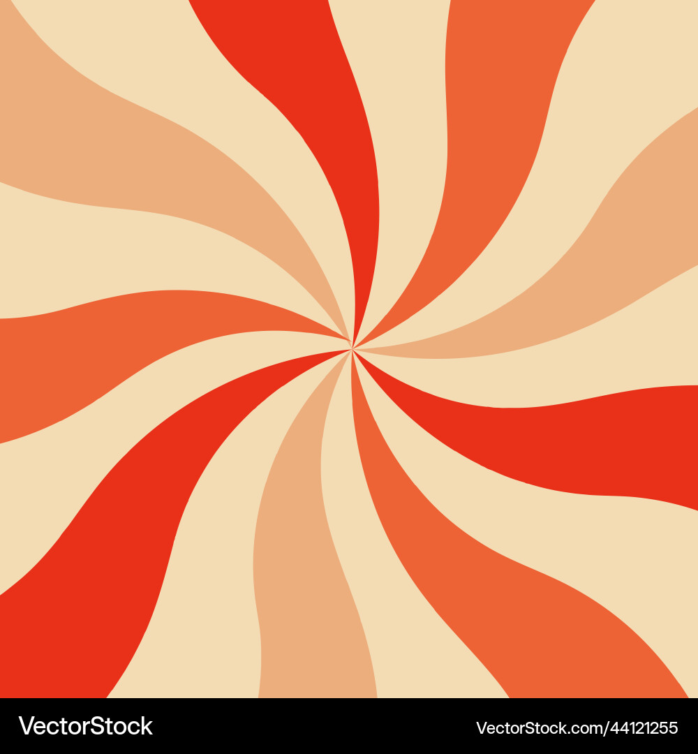 Psychedelic retro groove background Royalty Free Vector