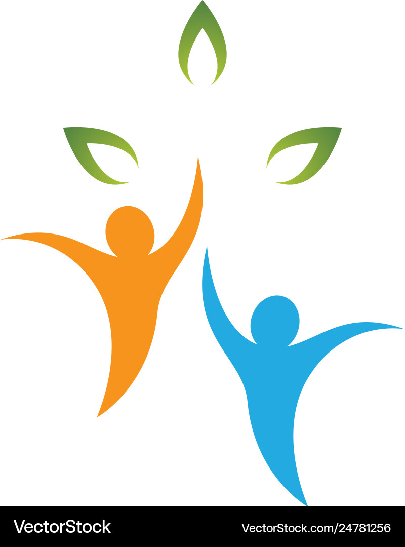 Human health symbol Royalty Free Vector Image - VectorStock