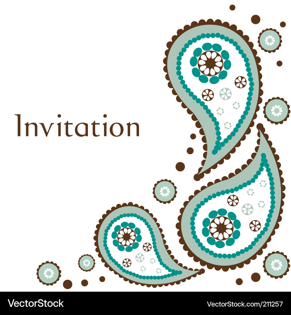 Invitation Royalty Free Vector Image - VectorStock