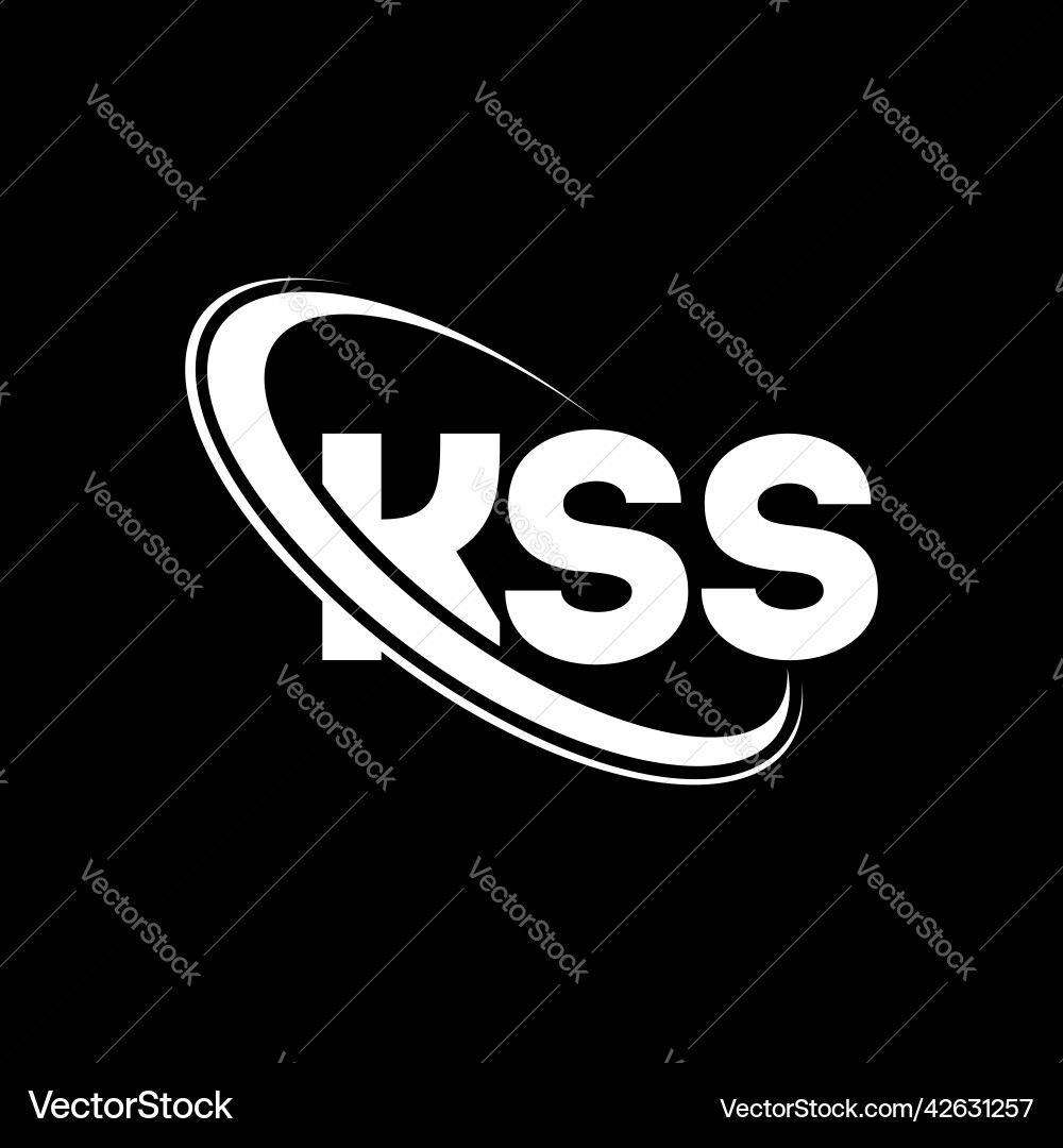 Kss logo letter design Royalty Free Vector Image