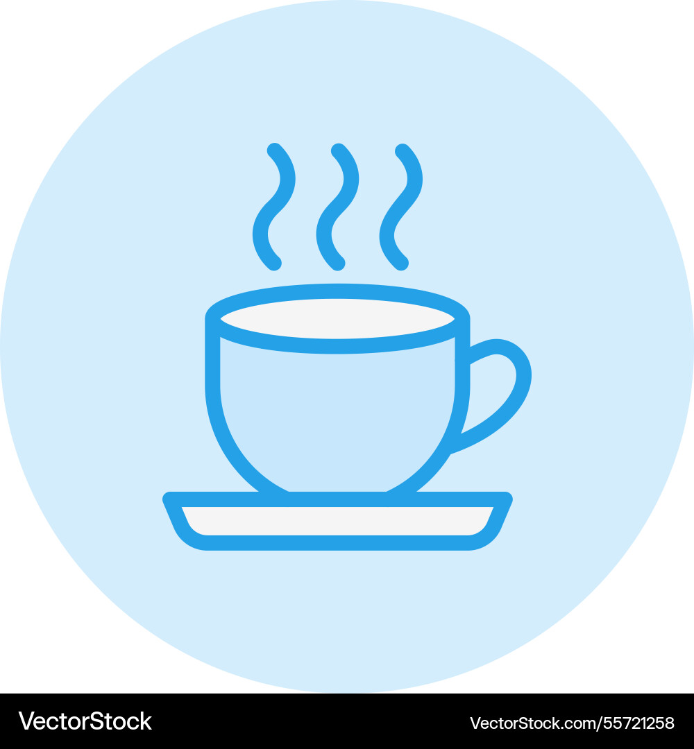 Tea cup icon design Royalty Free Vector Image - VectorStock