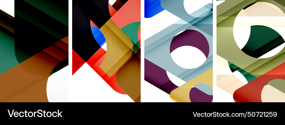 Abstract background set showcasing a dynamic Vector Image