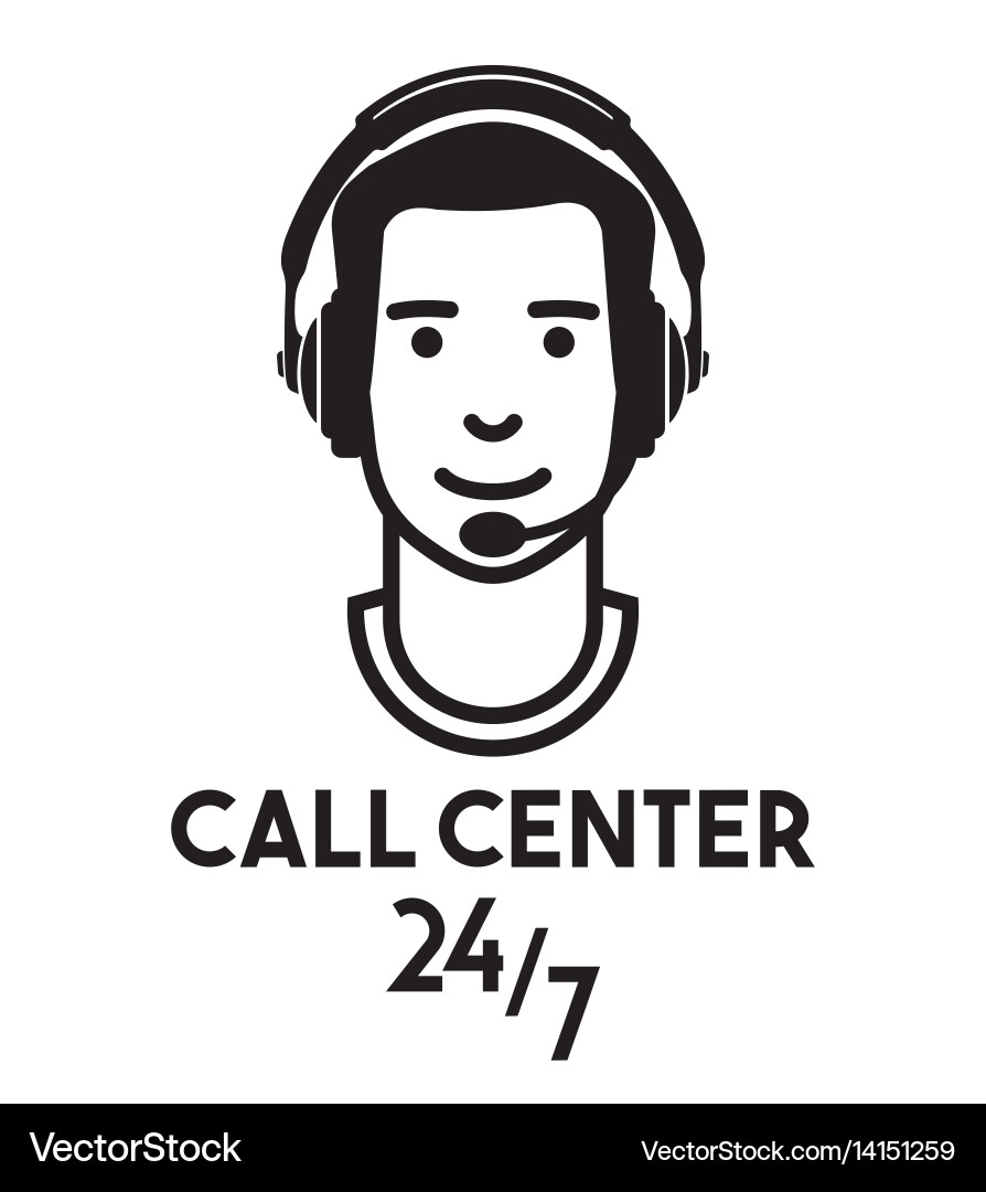 Call center Royalty Free Vector Image - VectorStock