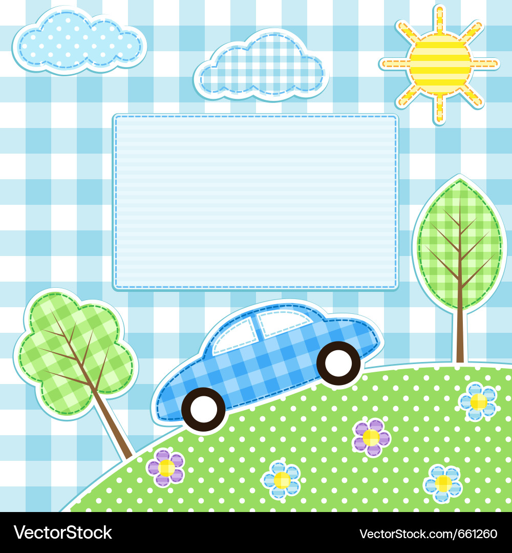 Car background Royalty Free Vector Image - VectorStock