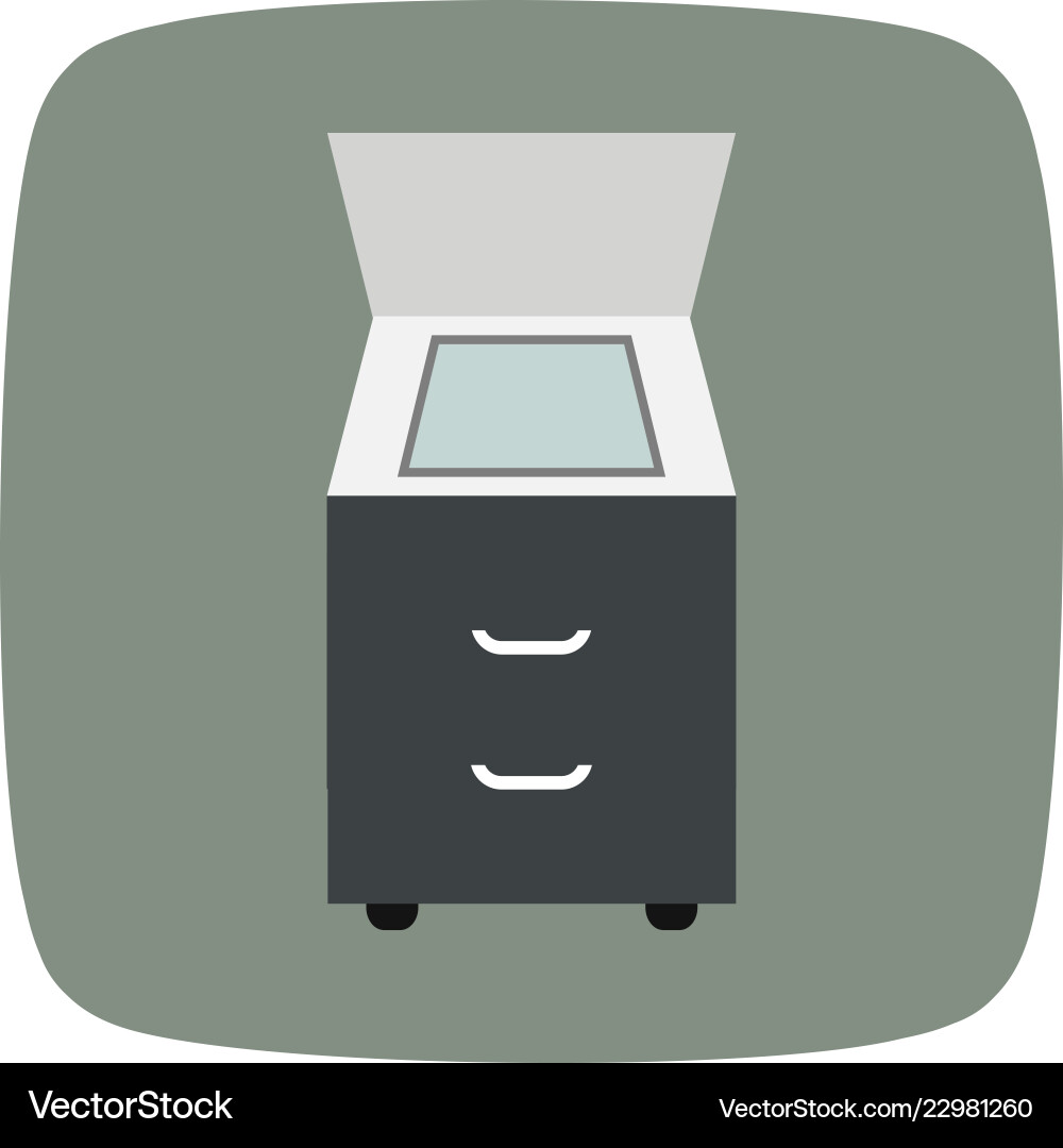 Scanner icon Royalty Free Vector Image - VectorStock