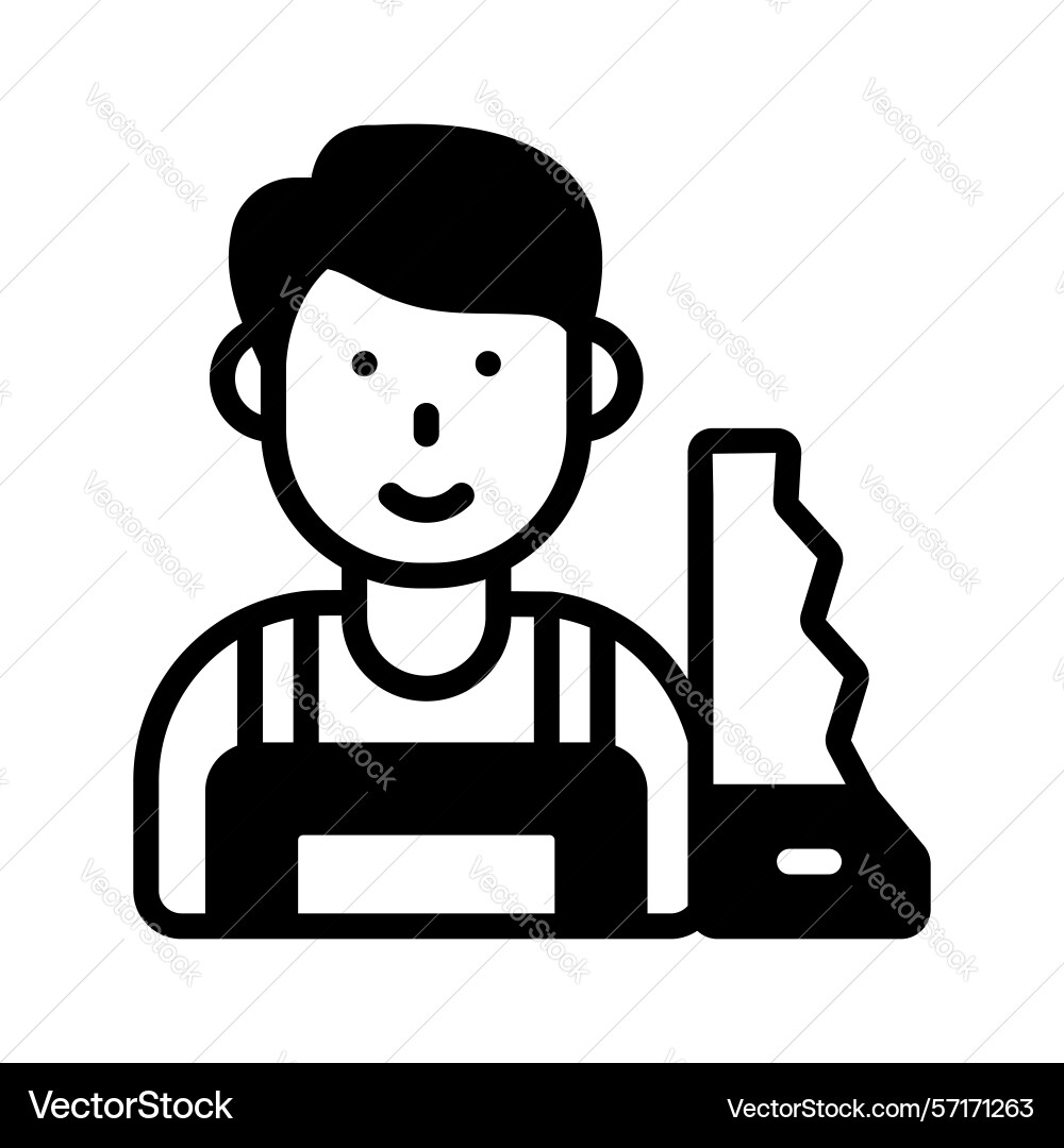 Carpenter Royalty Free Vector Image - VectorStock