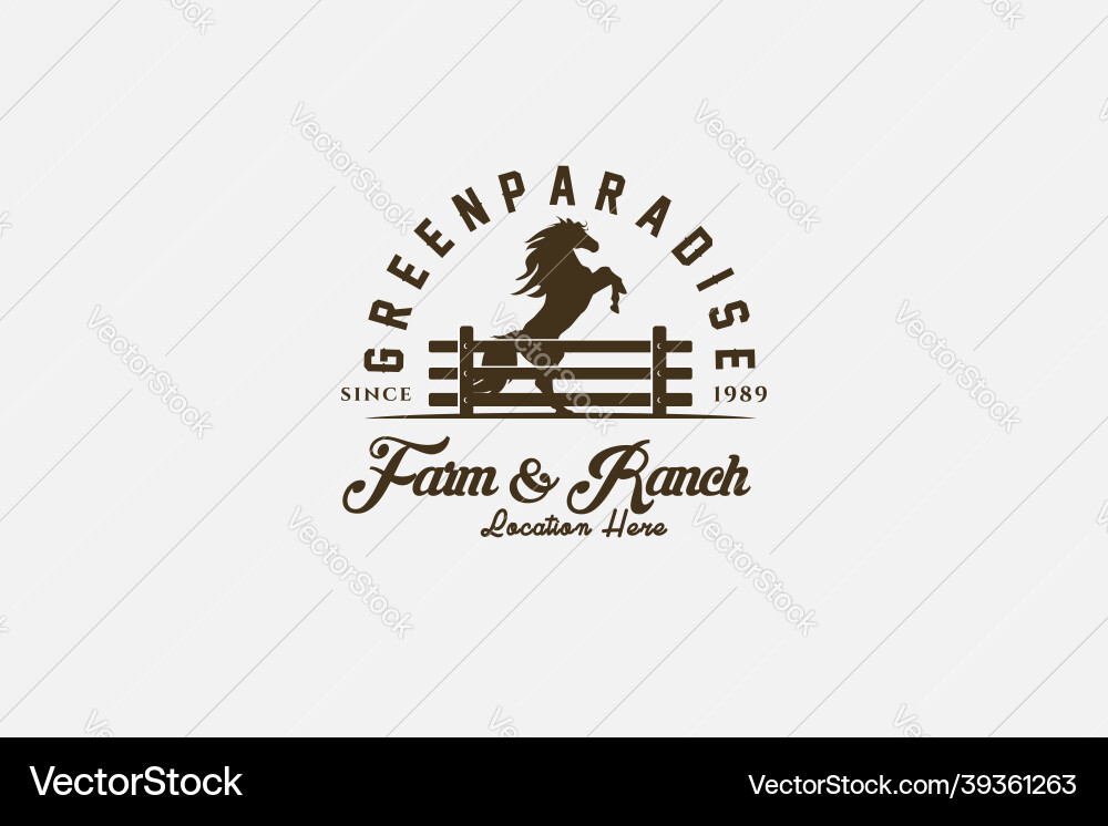 Farm And Ranch Logo Cattle Ranch Logo