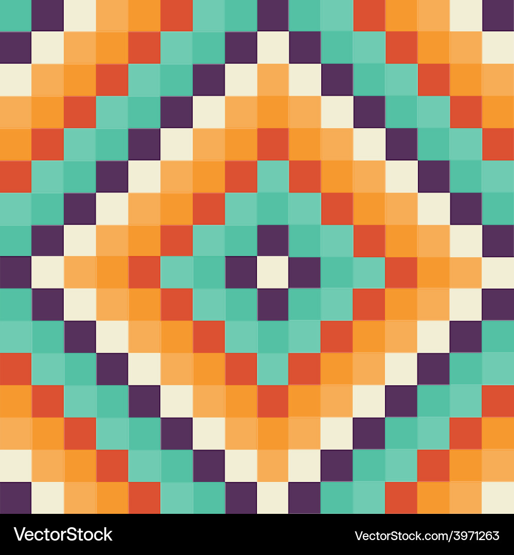 Geometric Mosaic Pattern Royalty Free Vector Image