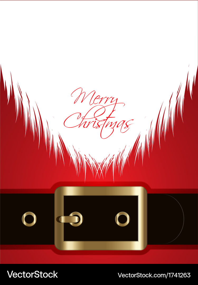 Santa claus background Royalty Free Vector Image
