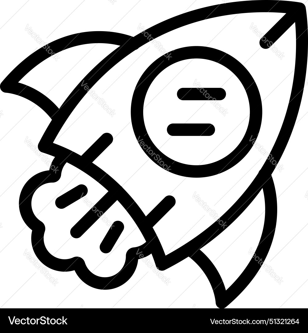 Performance coach icon outline personal Royalty Free Vector