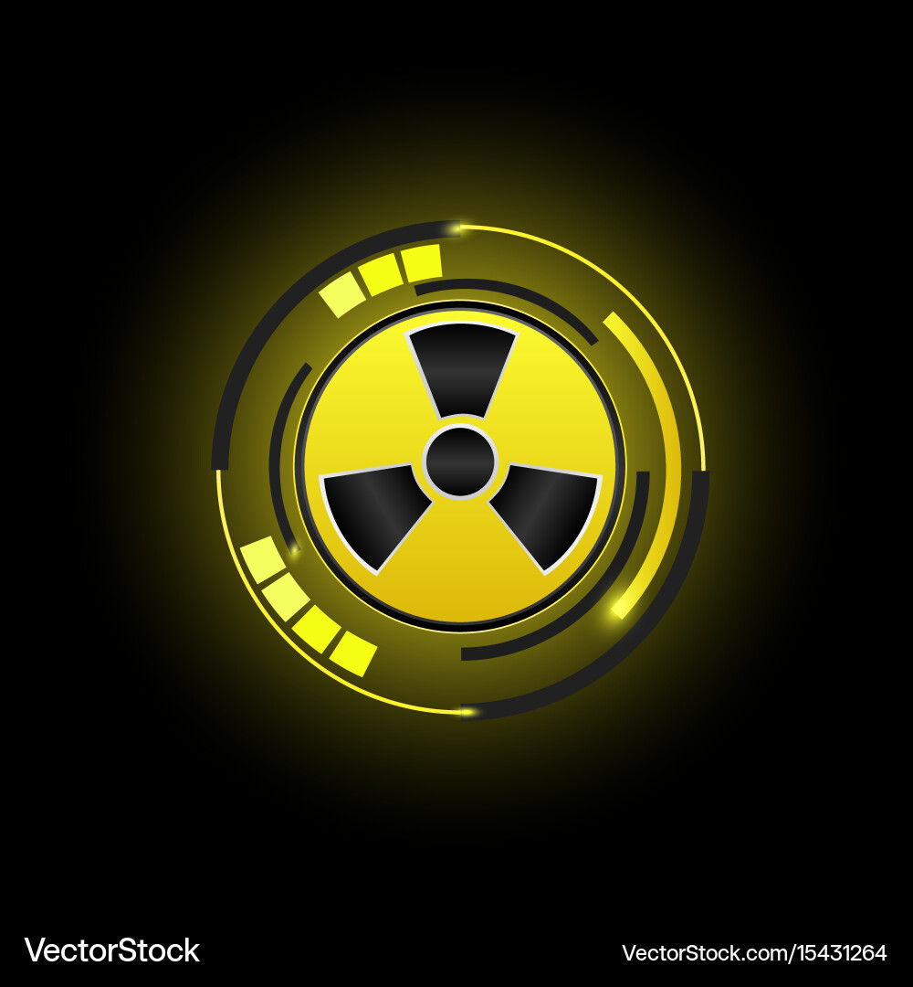 Nuclear Radioactive Sign