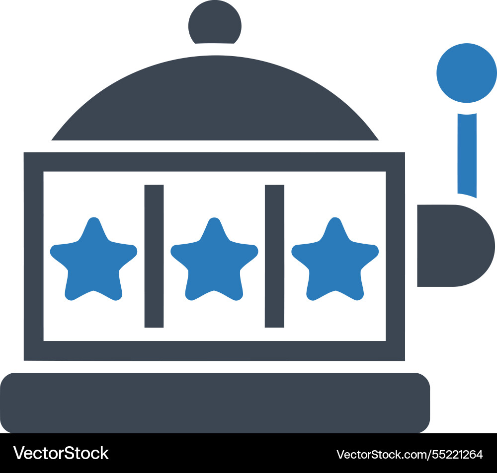 Slot machine icon Royalty Free Vector Image - VectorStock