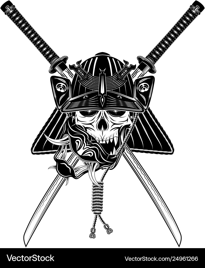 Samurai 0017 Royalty Free Vector Image - VectorStock