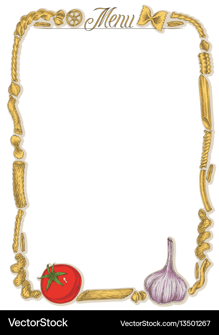 Blank Italian Menu Free Printable And Customizable Italian Menu