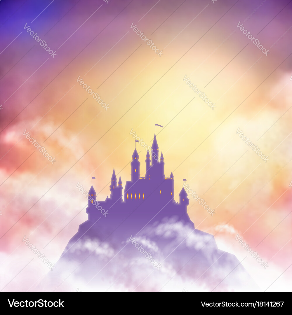 Castle Royalty Free Vector Image - VectorStock