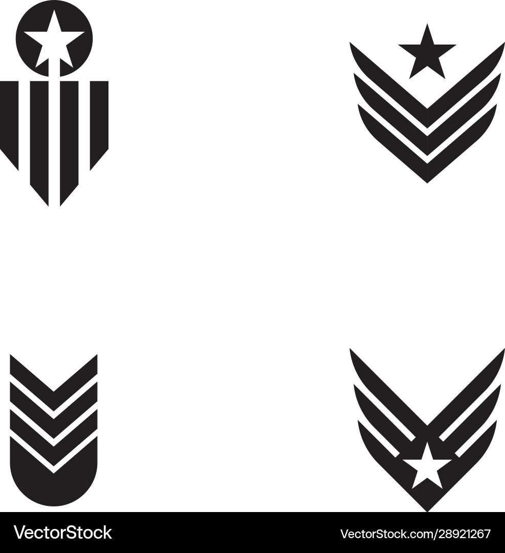 Military Icon Set - Soldier Royalty Free Vector Image