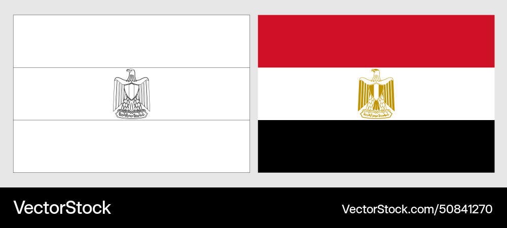 Cairo Egypt Flag Coloring Page Egypt Flag And Map