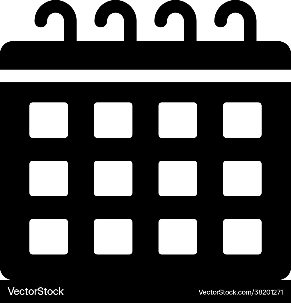 Calendar Royalty Free Vector Image - VectorStock