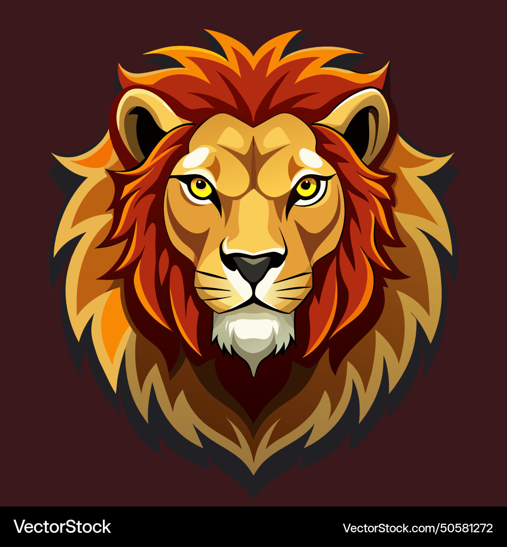 Lion art Royalty Free Vector Image - VectorStock