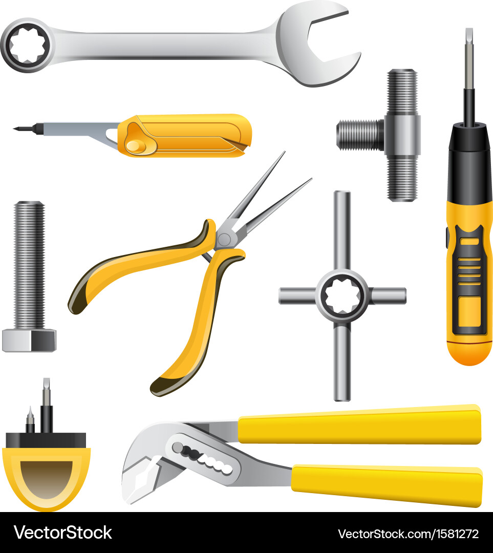 Tools Royalty Free Vector Image - VectorStock