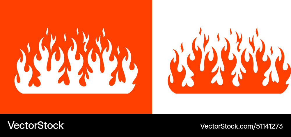 Fire Royalty Free Vector Image - VectorStock