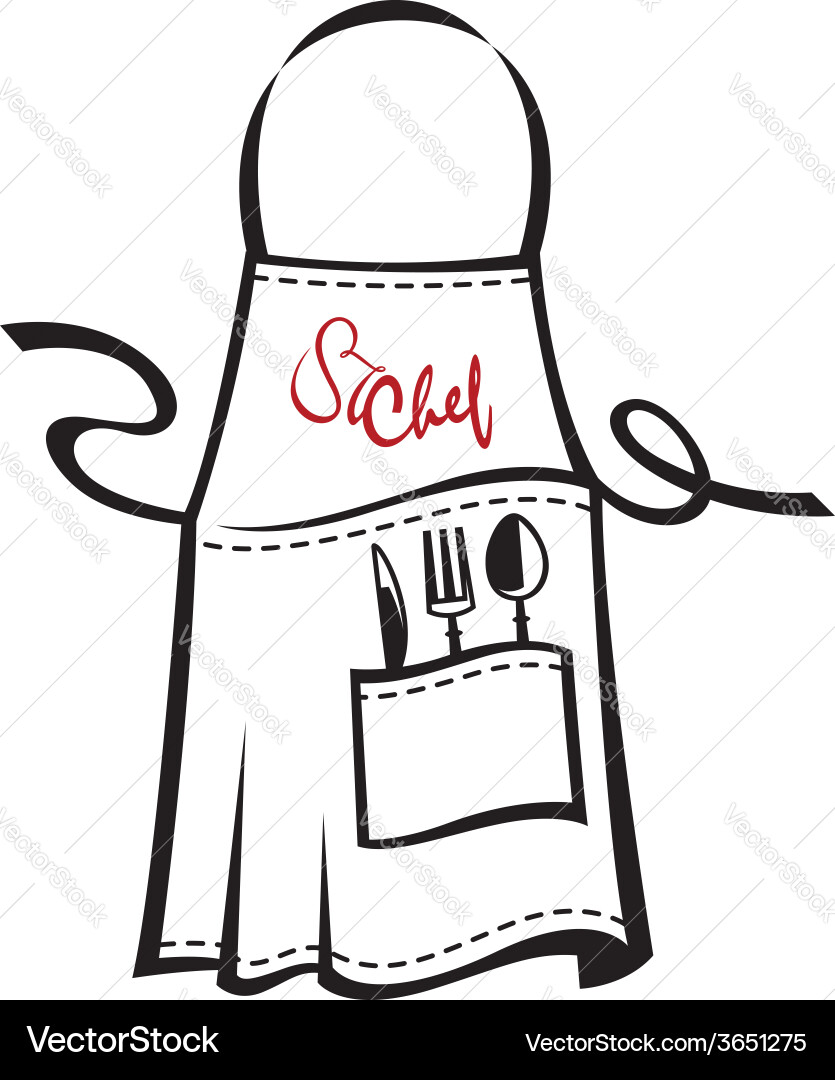 Apron Royalty Free Vector Image - VectorStock
