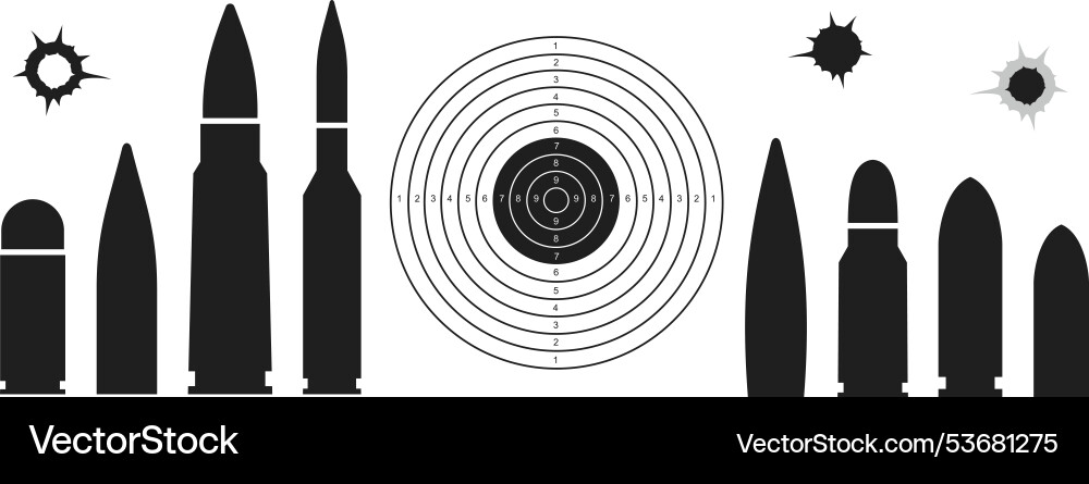 Bullet Royalty Free Vector Image - VectorStock