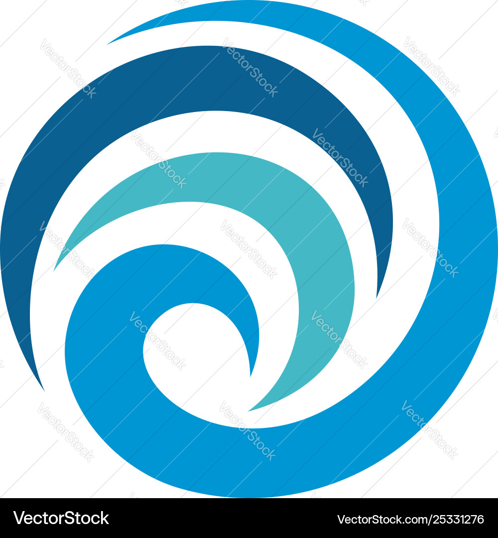 Blue Swirl Logo