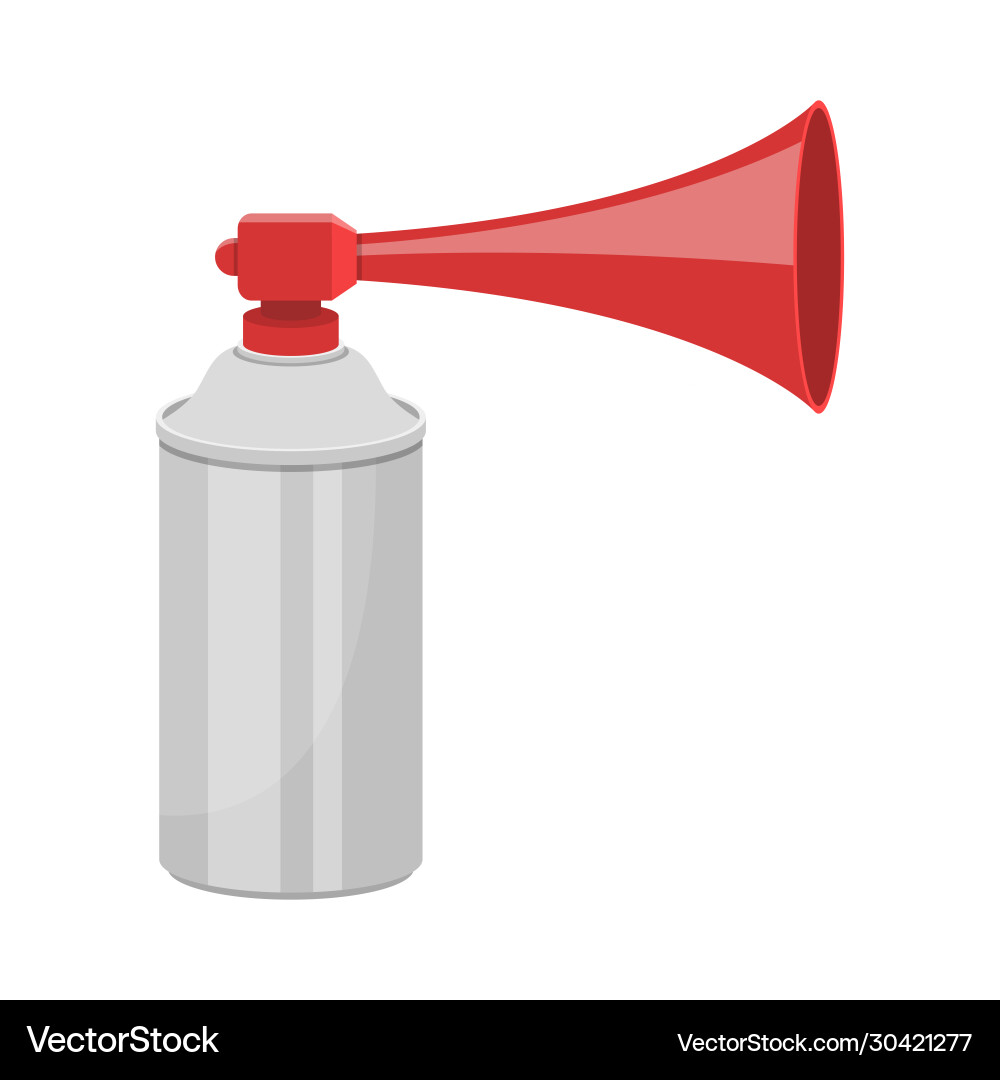 Air horn Royalty Free Vector Image - VectorStock