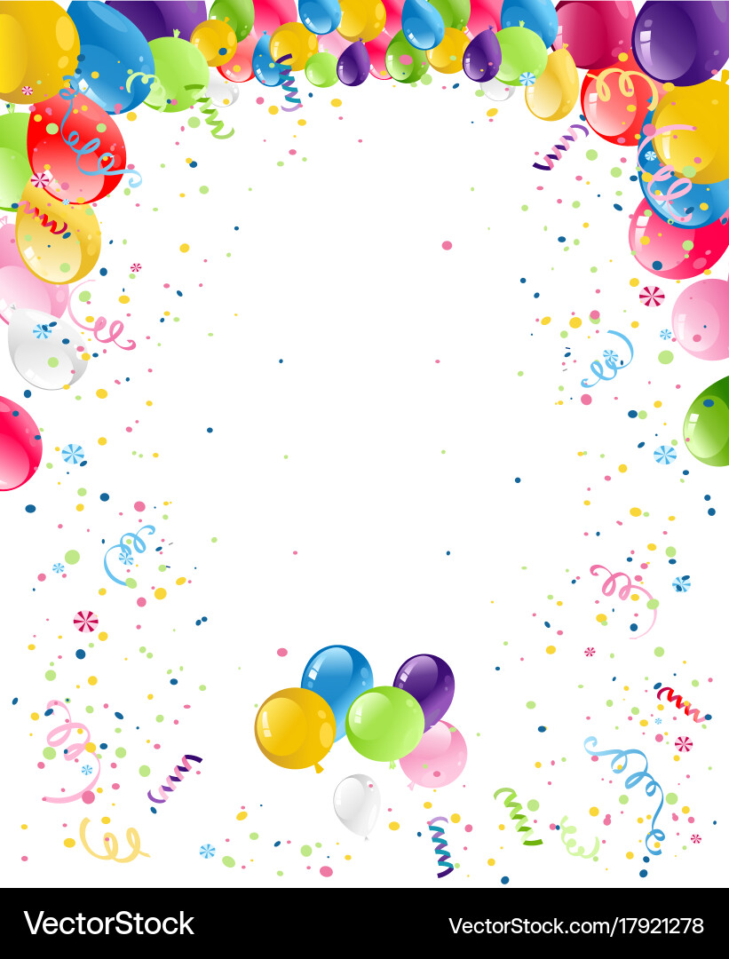 Happy birthday card background Royalty Free Vector Image