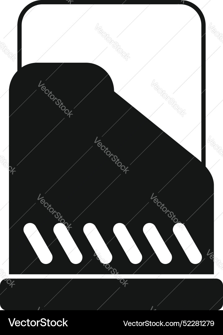 Airport security body scanner for checking Vector Image