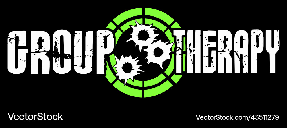 Group therapy Royalty Free Vector Image - VectorStock