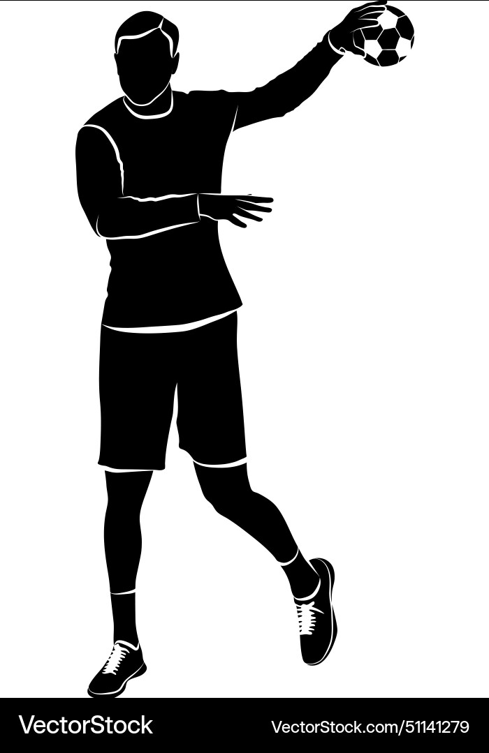 Handball Royalty Free Vector Image - VectorStock