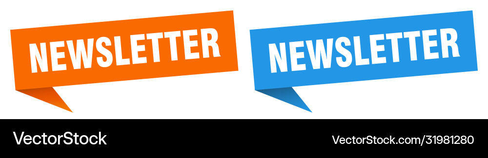 Blue Newsletter Ribbon Vector Images (66)