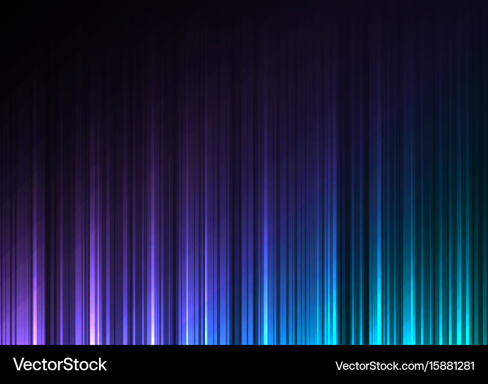 Cool color stream abstract bar line background Vector Image