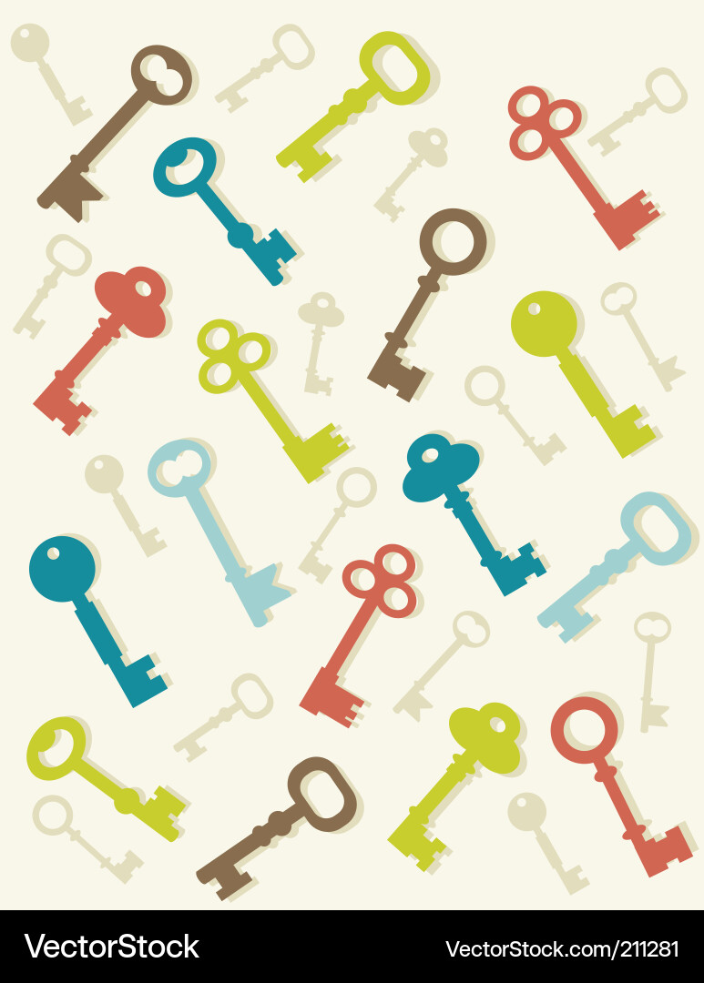 Keys Royalty Free Vector Image - VectorStock