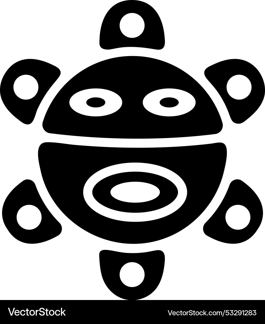 Sol taino Royalty Free Vector Image - VectorStock